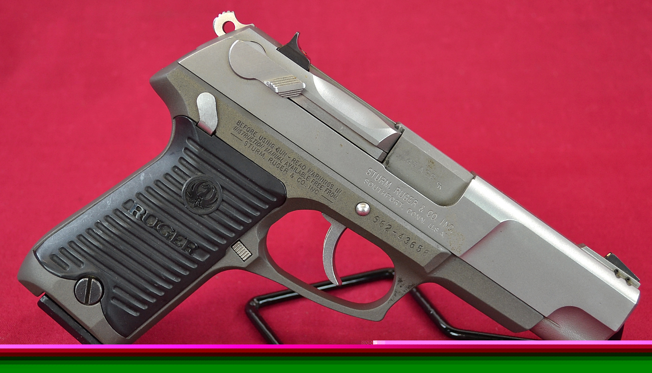 Ruger Model P90dc .45 Acp Semi-Auto Pistol For Sale at GunAuction.com ...