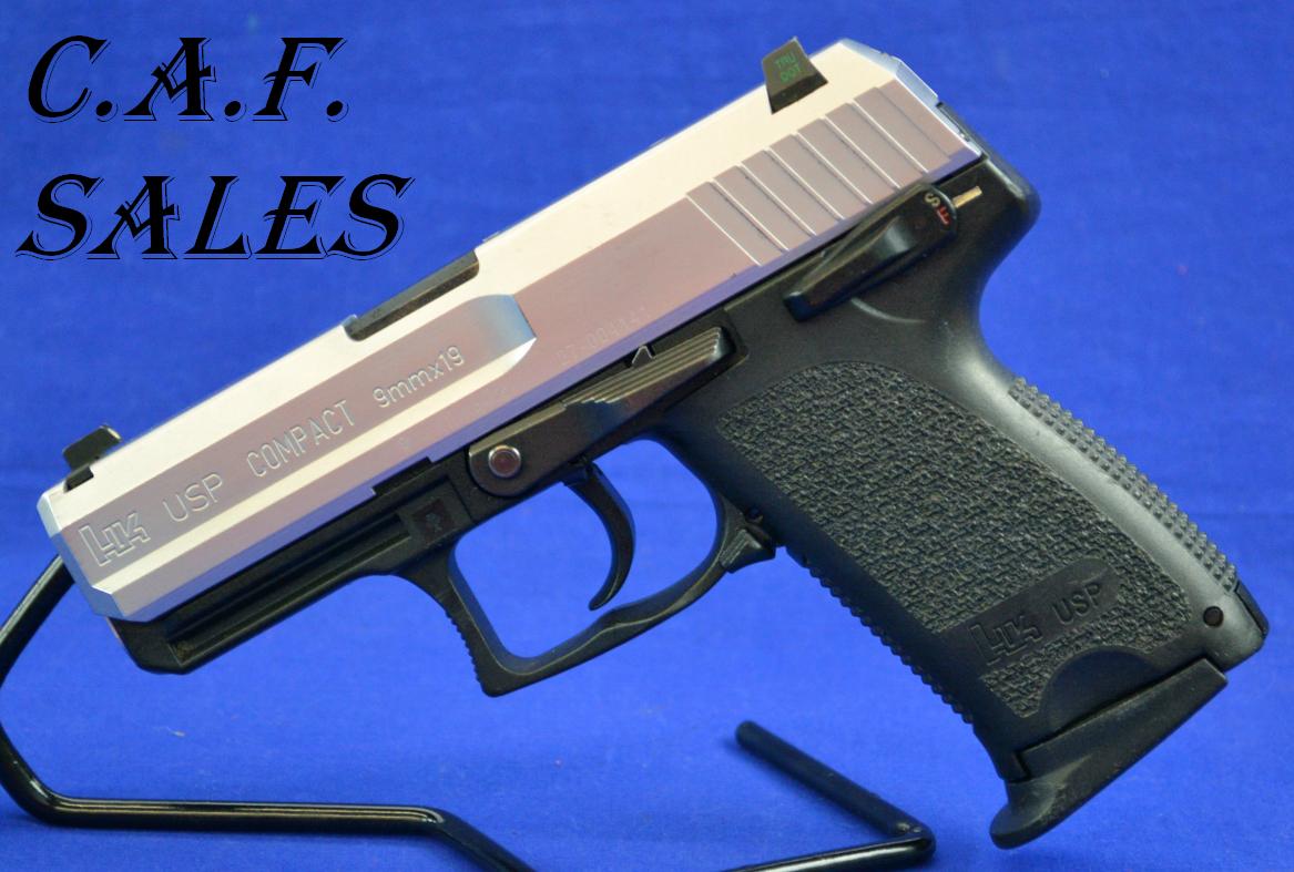 Heckler & Koch Model Usp Compact 9mm Semi-Auto Pistol For Sale at ...