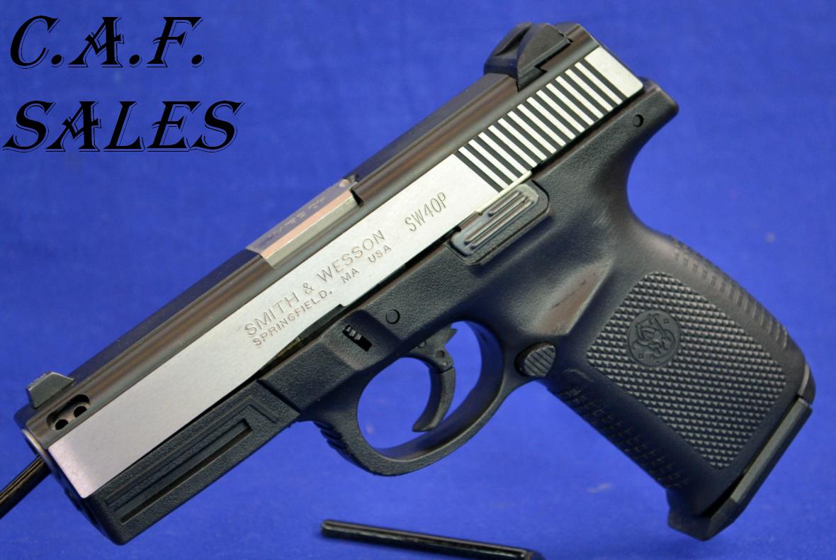 Smith & Wesson Model Sw40p Semi-Auto Pistol (Hc) For Sale at GunAuction ...
