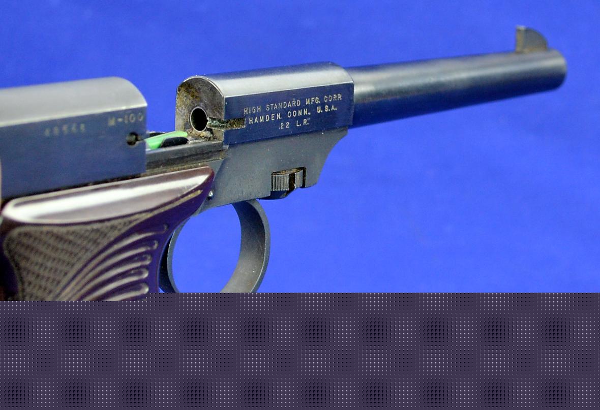 High Standard Manufacturing Corporation Model M-100 Dura-Matic .22 Cal ...