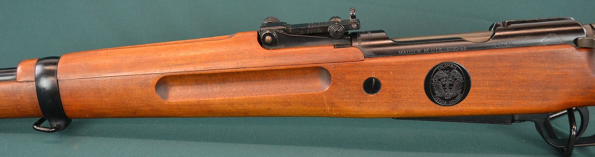 Fuerzas Armadas Colombia M1958 (Madsen M47) .30-06 Cal Bolt Action ...