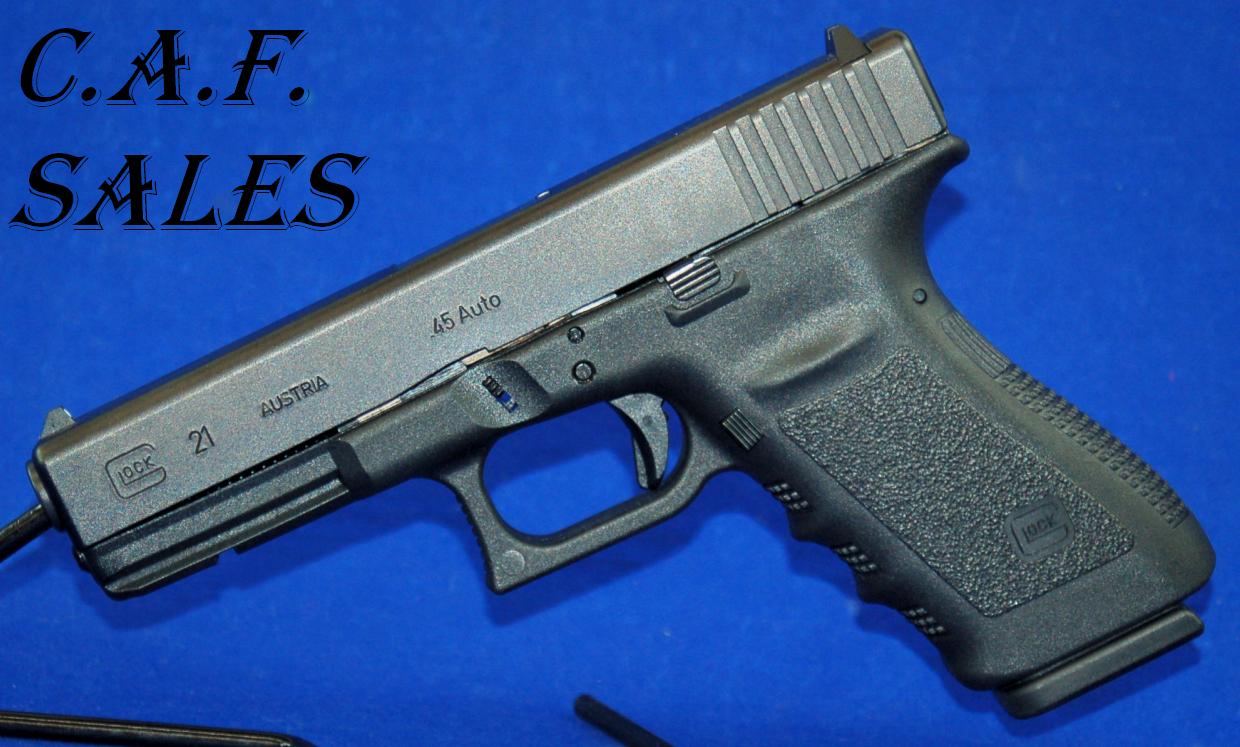 Glock Model 21 (Sf) .45 Acp Semi-Auto Pistol (Hc) For Sale at ...