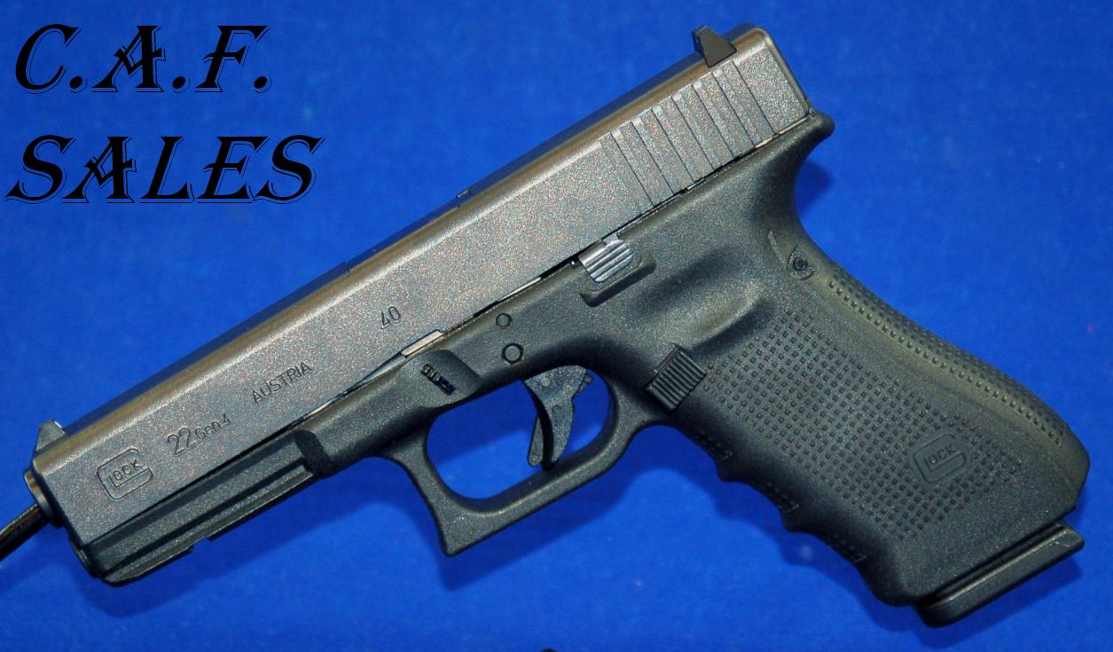 Glock Model 22 Gen4 (Mbs) .40 S&W Semi-Auto Pistol (Hc) For Sale at ...