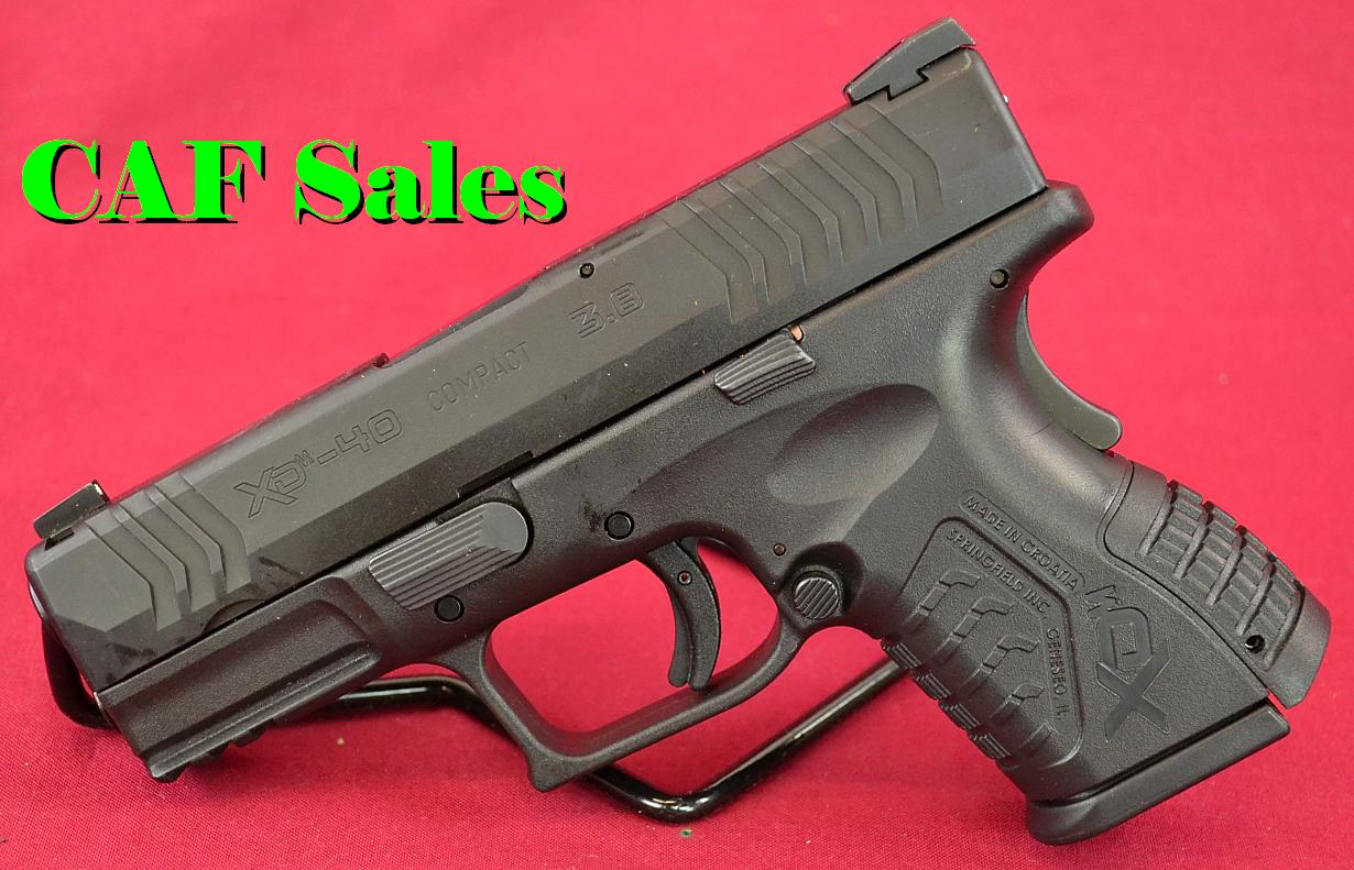 Springfield Armory (Geneseo, Il) Model Xdm-40 Compact .40 S&W Semi-Auto ...