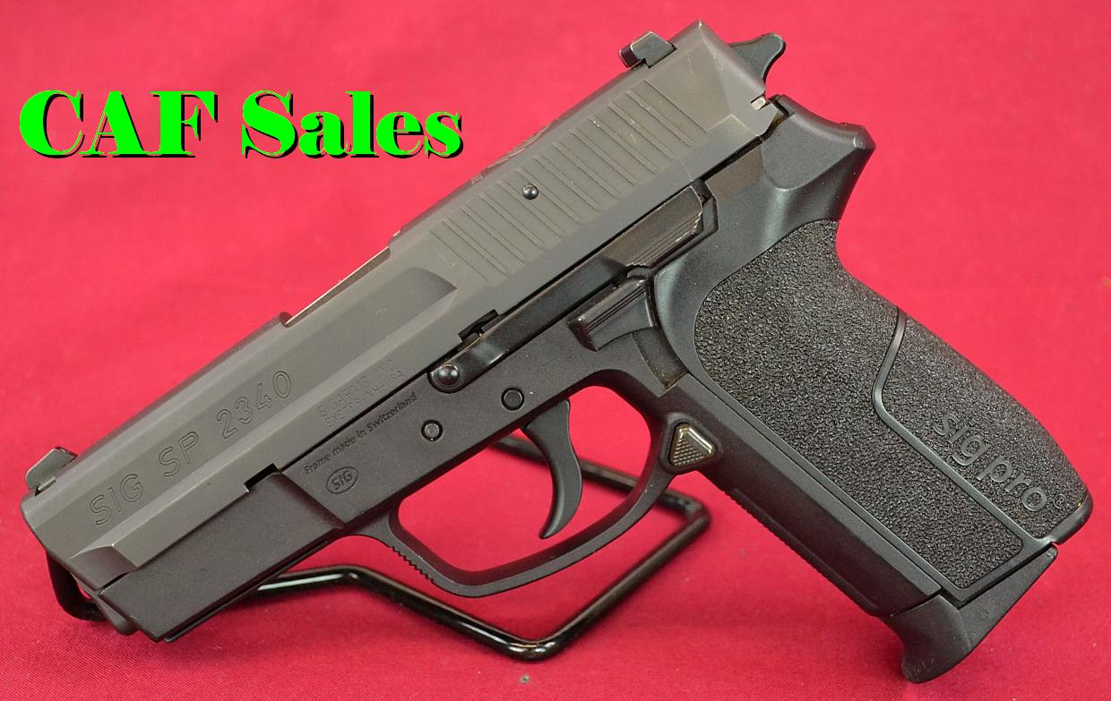 Sig Sauer Model Sp2340 "Blue Line" .40 S&W Semi-Auto Pistol For Sale at ...