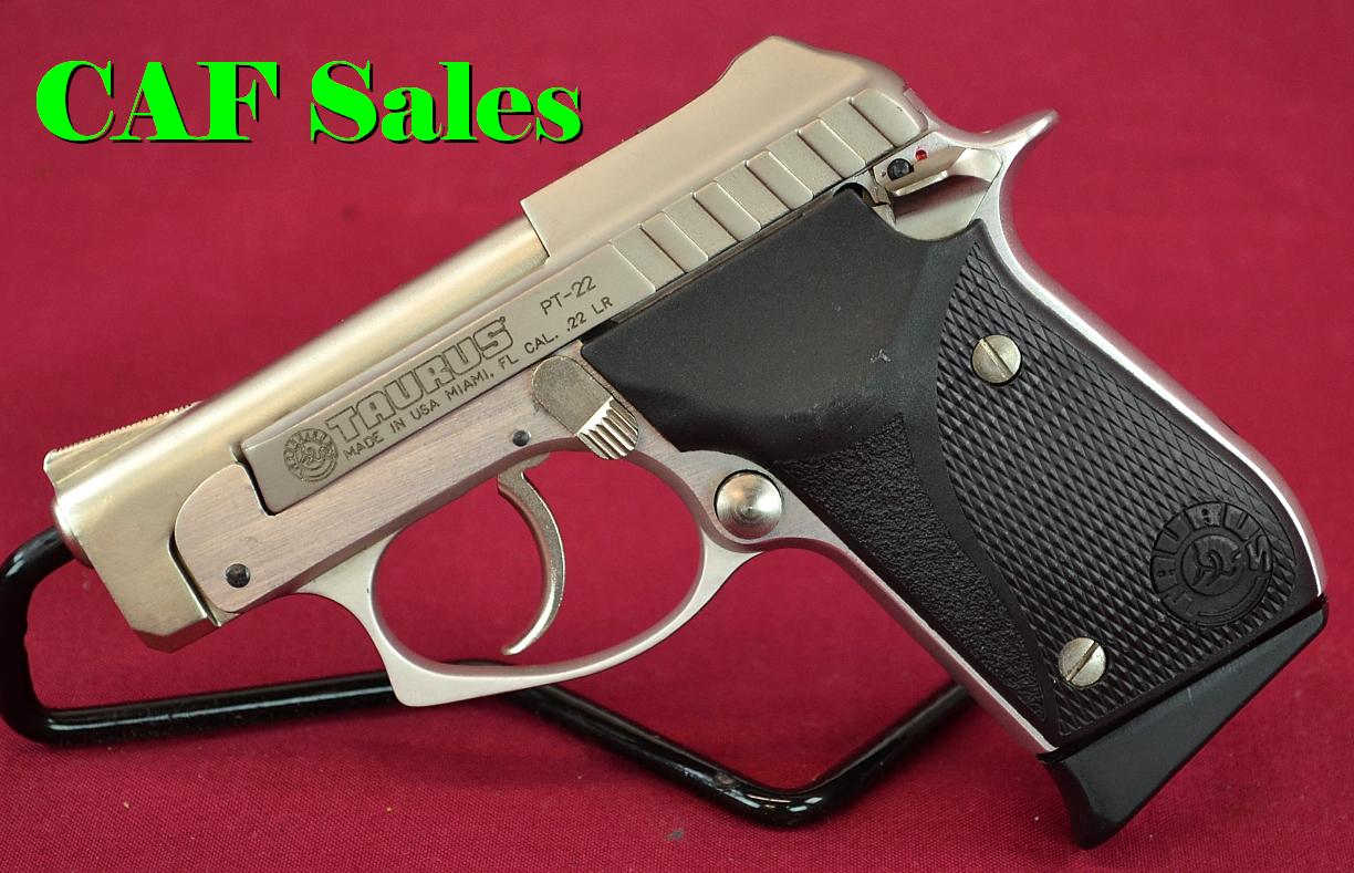 Taurus Model PT-22 .22 cal Semi-Auto Pistol For Sale at GunAuction.com ...
