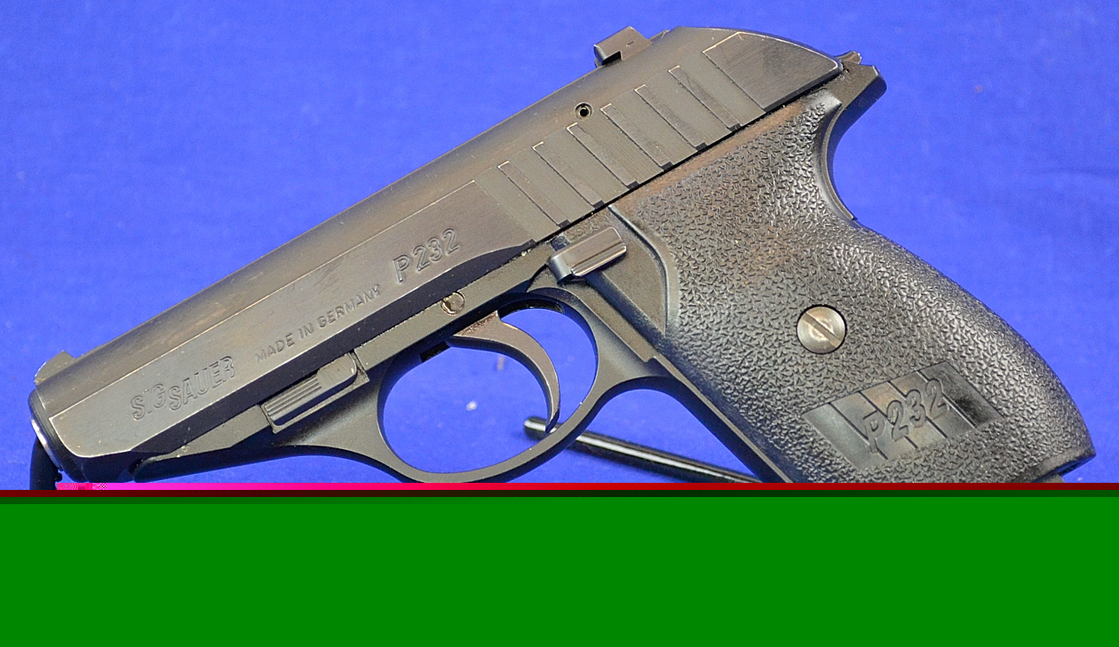 Sig Sauer Model P232 9mm Kurz Semi Auto Pistol For Sale at GunAuction ...